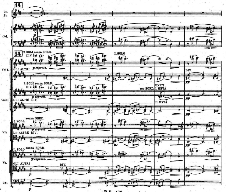 Rehearsal notes and markings for parts – Aldworth Philharmonic Orchestra